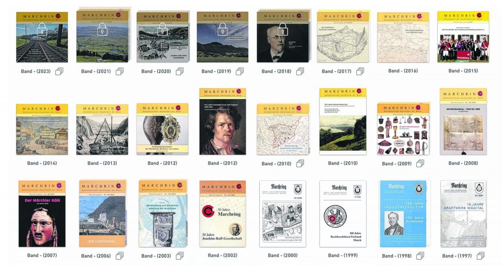 Archiv der Marchring-Hefte ist digital - Hoefner