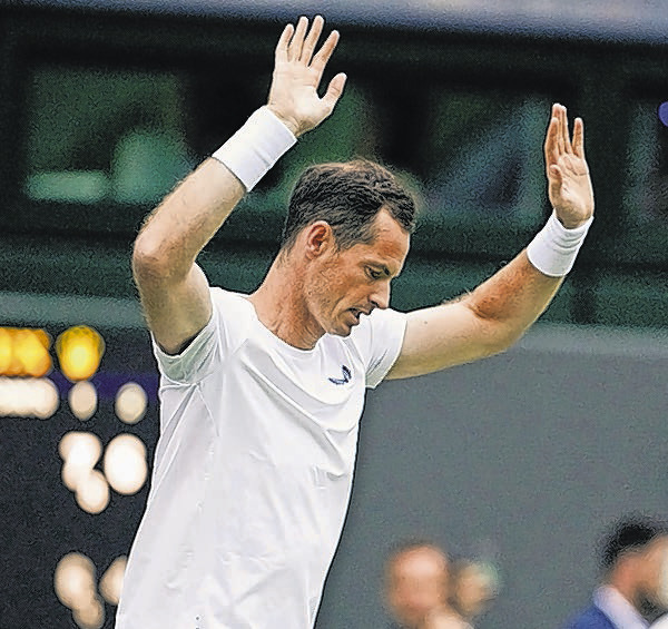 Andy Murray sagt in Paris «goodbye» - Hoefner